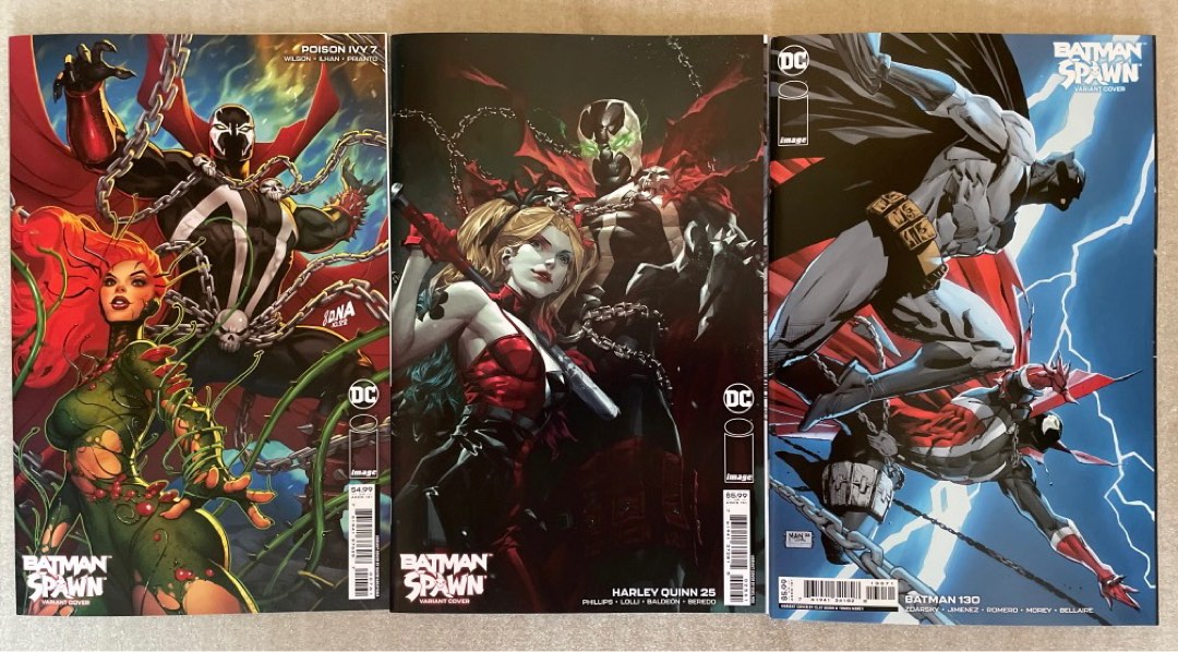 DC Image - Batman #130 , Poison Ivy #7, Harley Quinn #25 Batman Spawn ...