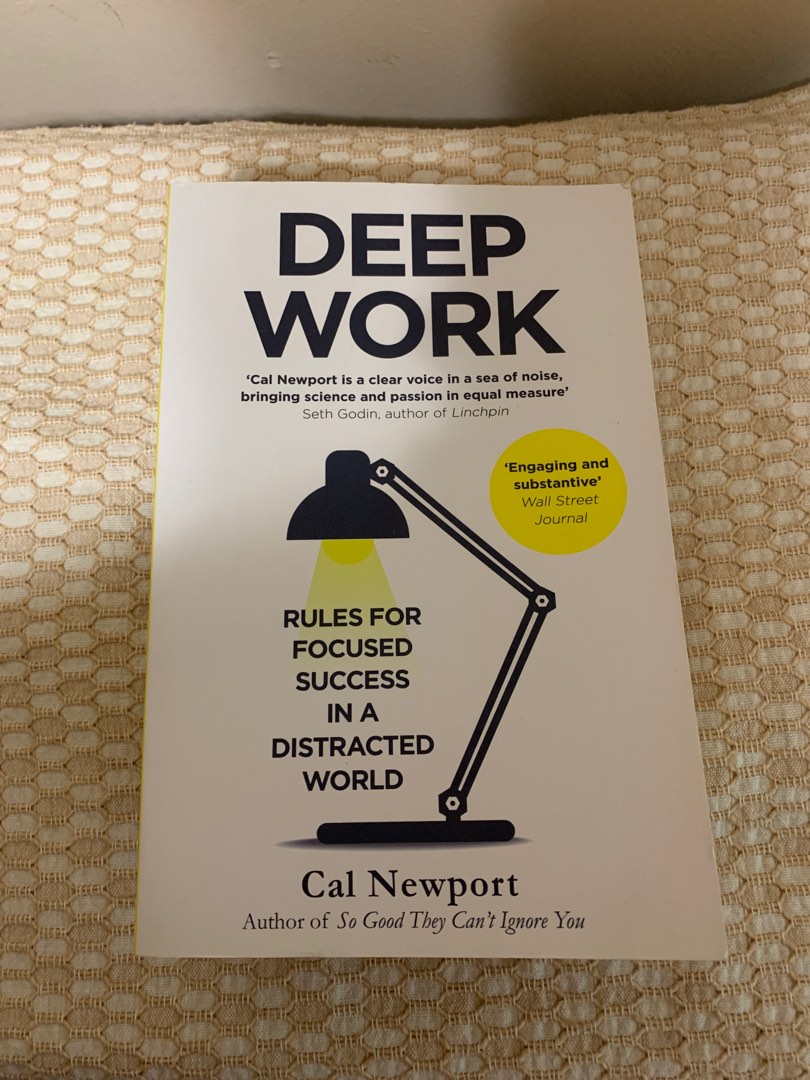 Deep work - cal Newport, Hobbies & Toys, Books & Magazines, Fiction ...