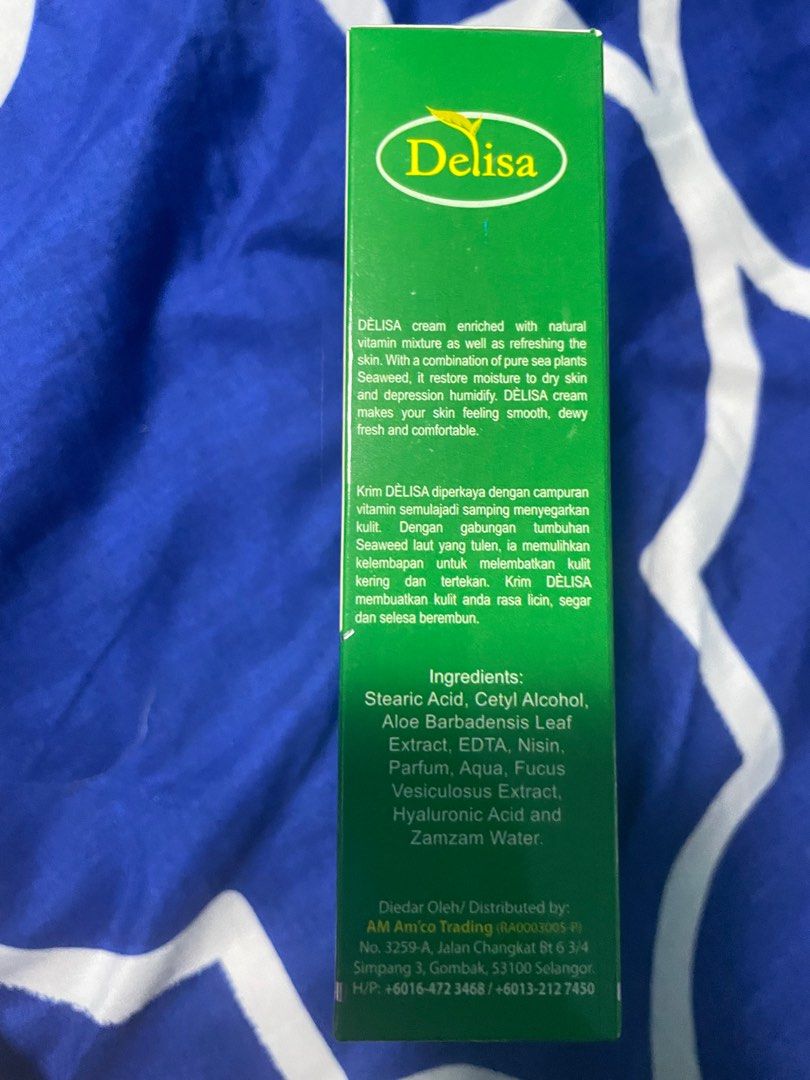 Delisa aromatherapy cream, Beauty & Personal Care, Face, Face Care on ...