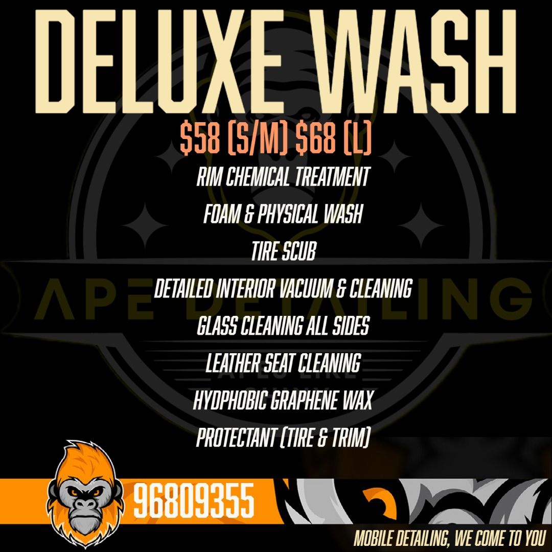 Deluxe Car Wash; mobile detailing, we come to you., Car Accessories, Car Workshops & Services on ...