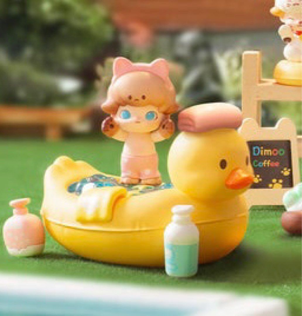 DIMOO CAT PARADISE BATHING POPMART, Hobbies & Toys, Toys & Games on ...