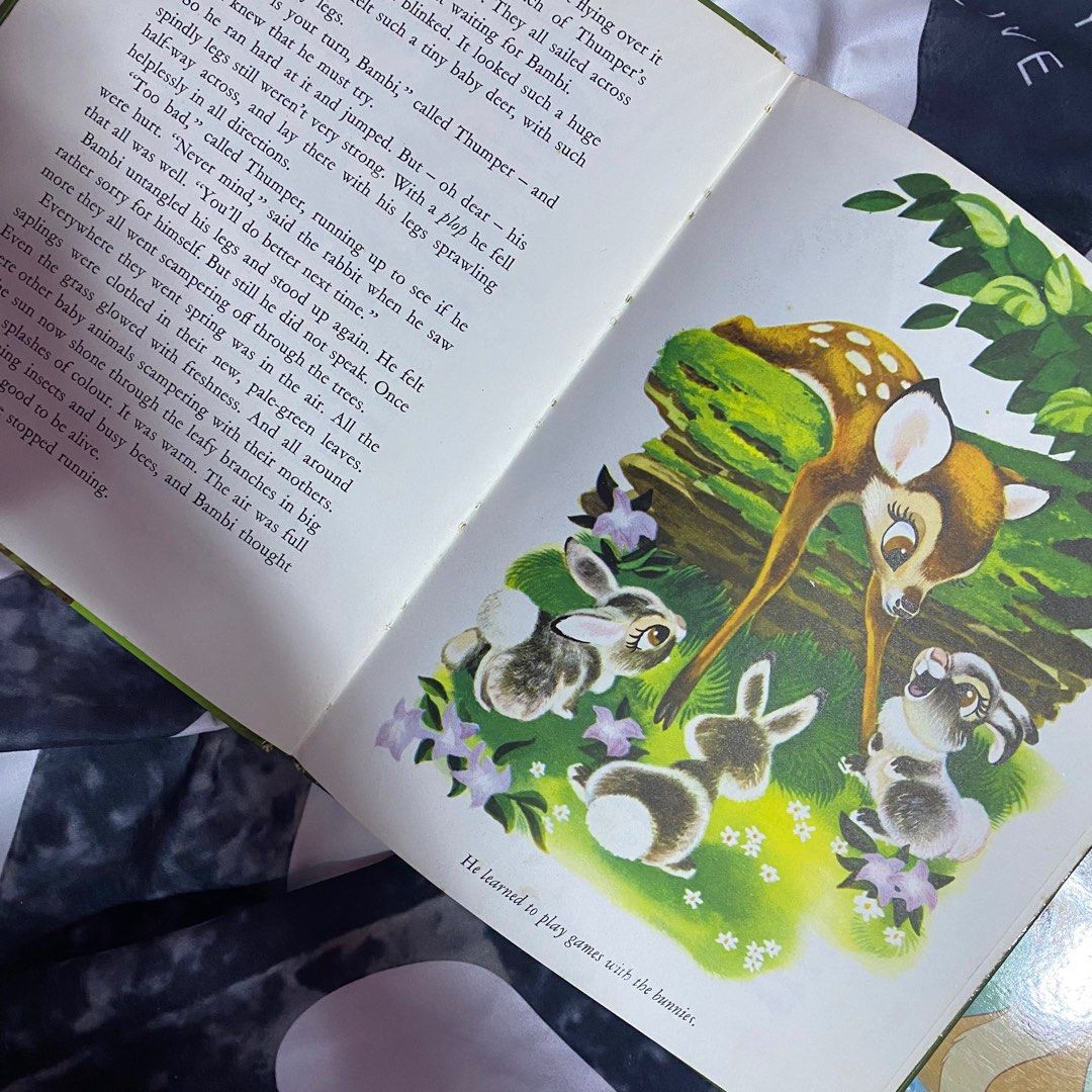 Disney Bambi Storybook Set, Hobbies & Toys, Books & Magazines, Children ...