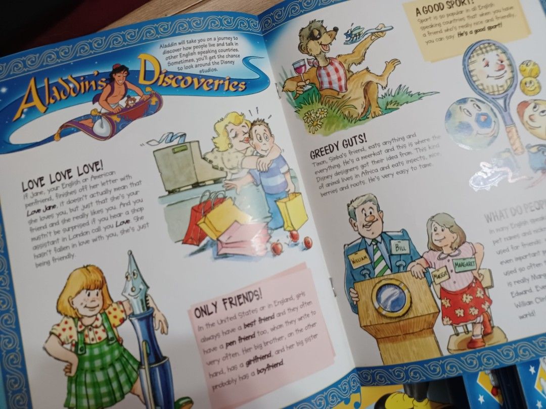 Disney Magic English, Hobbies & Toys, Books & Magazines, Children's ...