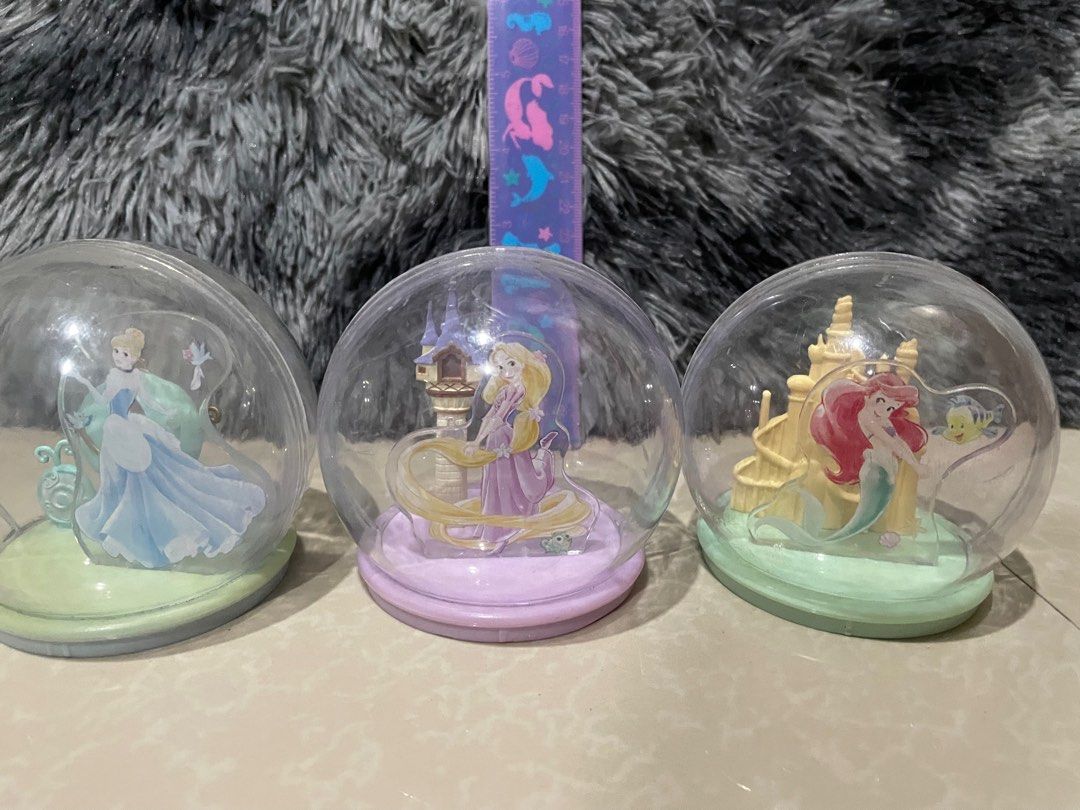 Disney Princess globe Set of 3, Hobbies & Toys, Toys & Games on Carousell