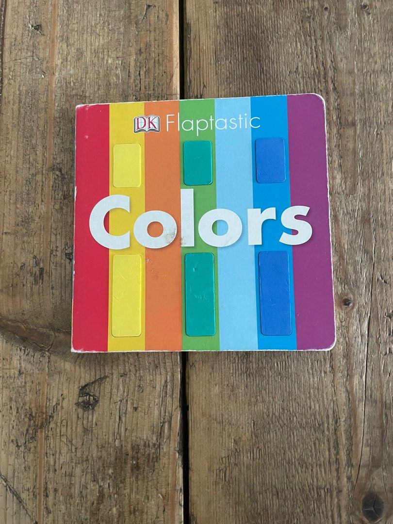 Children kids baby book DK flaptastic colors, Hobbies & Toys, Books ...