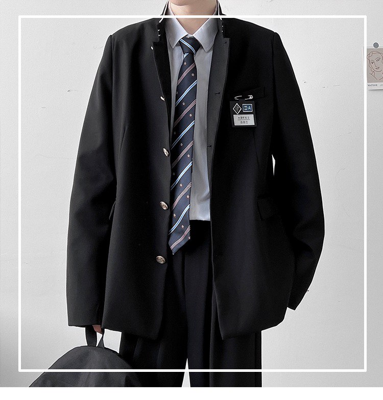 Japanese Style Male School DK Uniform, Men's Fashion, Coats, Jackets ...