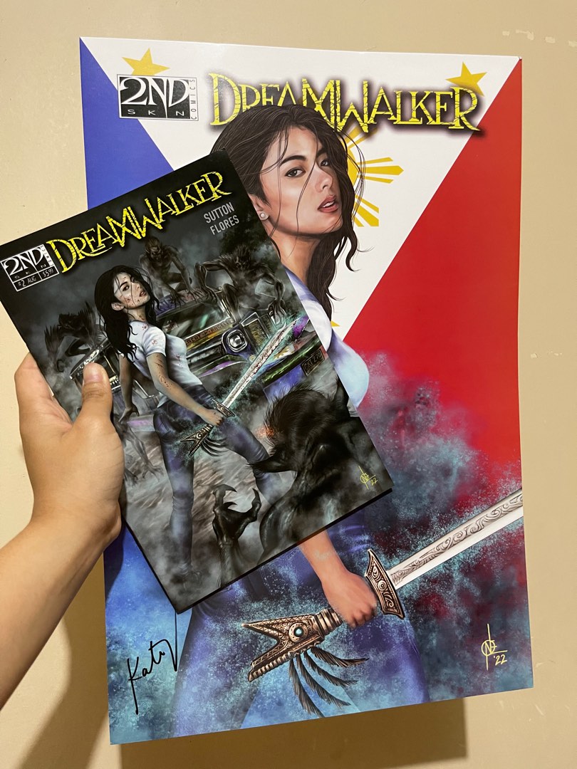 DREAMWALKER POSTER signed by KATE VALDEZ, Hobbies & Toys, Books ...