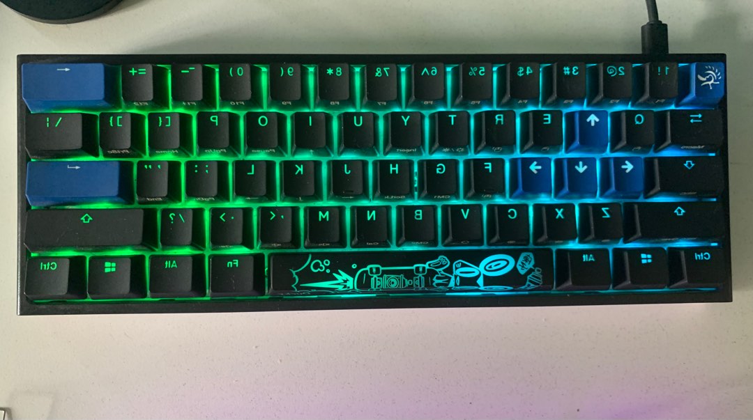 Ducky One 2 Mini 60% Mechanical Gaming Keyboard, Computers & Tech, Parts & Accessories, Computer ...