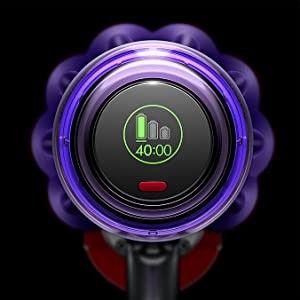 Dyson Digital Slim Fluffy Extra Cordless Vacuum Cleaner, Purple/Iron ...