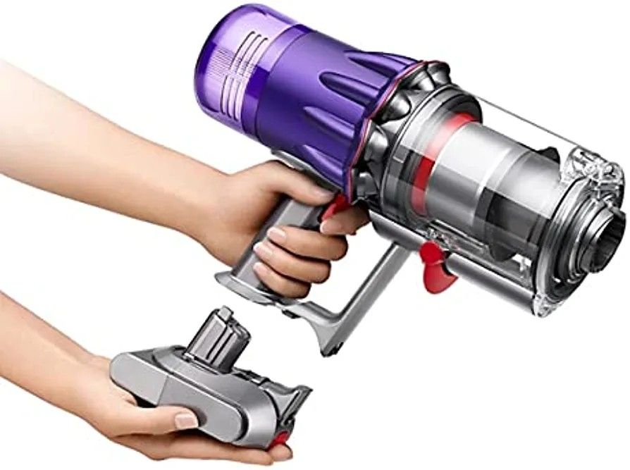 Dyson Digital Slim Fluffy Extra Cordless Vacuum Cleaner, Purple/Iron ...