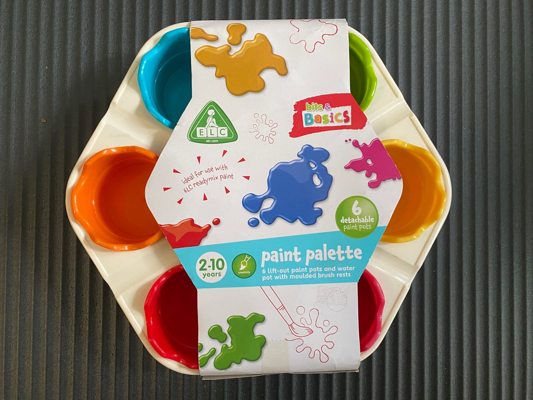 全新ELC Paint Palette(適合2-10歲小朋友）$50, 兒童＆孕婦用品, 嬰兒玩具 - Carousell