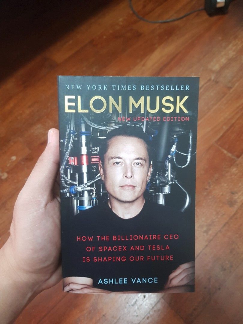 Elon Musk Book, Hobbies & Toys, Books & Magazines, Fiction & Non ...