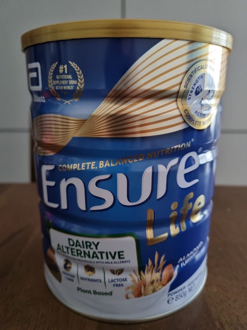 Ensure life almond flavor 850g, Health & Nutrition, Health Supplements ...