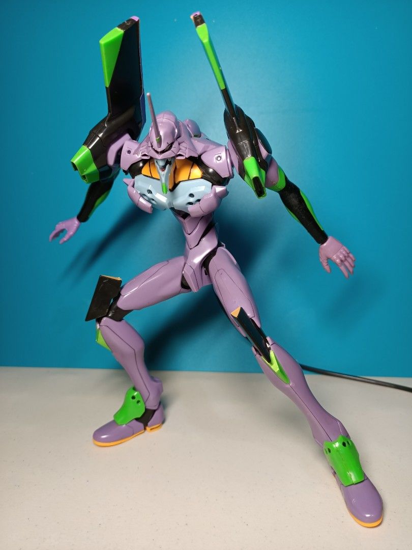 Evangelion EVA 01 Test Type Shinji Bandai Model Kit Built, Hobbies ...