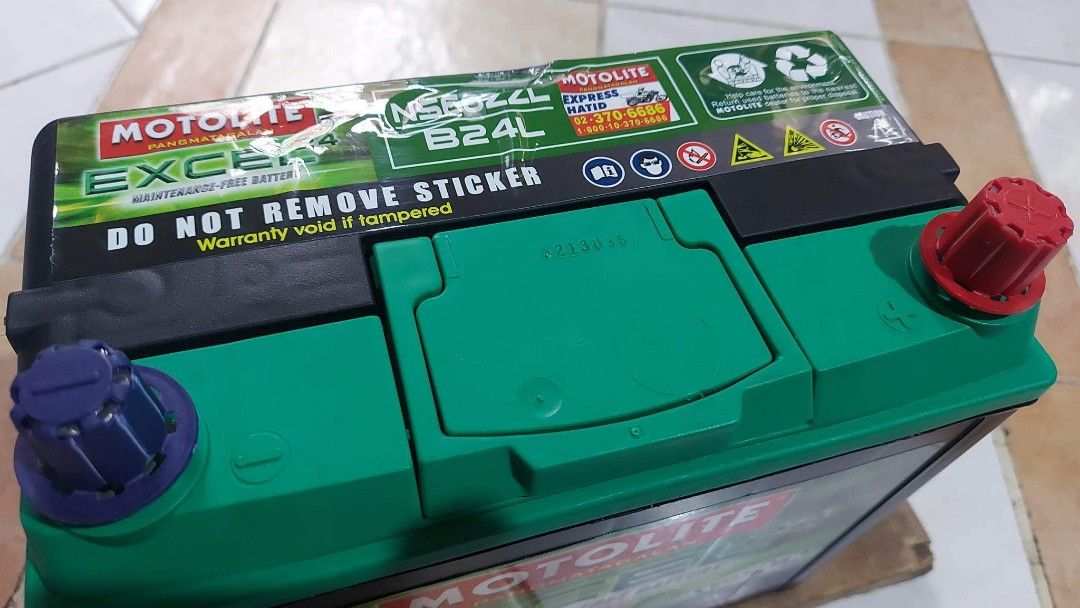 Excel 24 MOTOLITE BATTERY, Car Parts & Accessories, Other Automotive ...