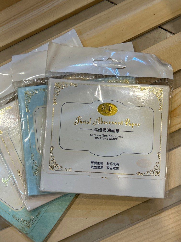 FACIAL OIL ABSORBENT PAPER, Beauty & Personal Care, Face, Face Care on ...