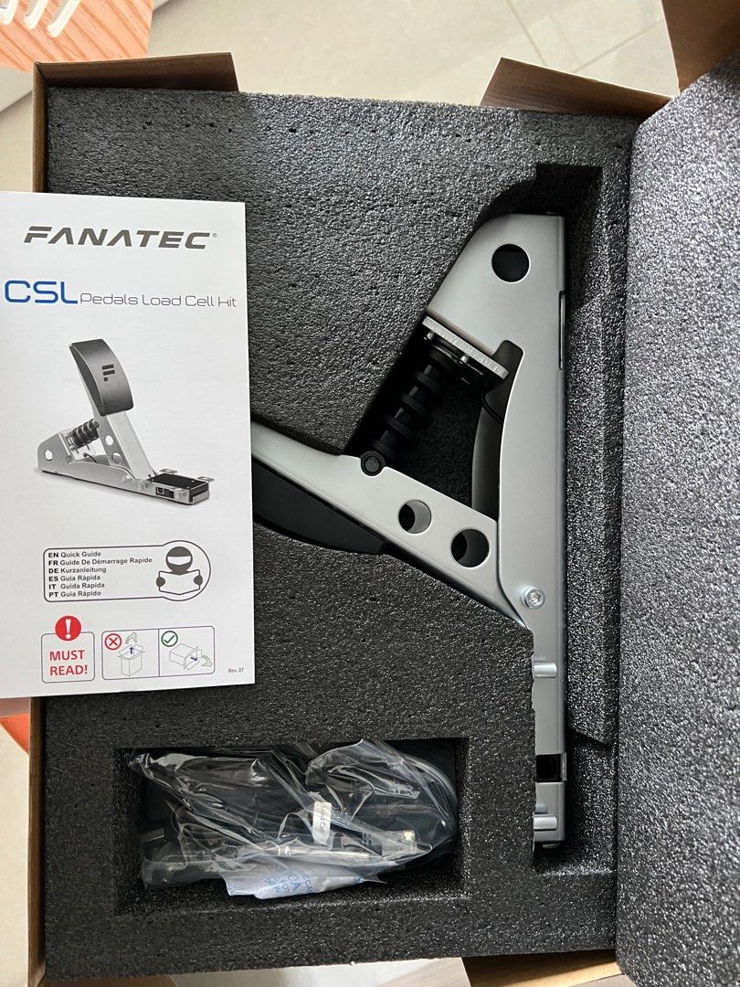 Fanatec DD PRO CSL PEDALS LOAD CELL KIT, 電子遊戲, 電子遊戲機, PlayStation ...