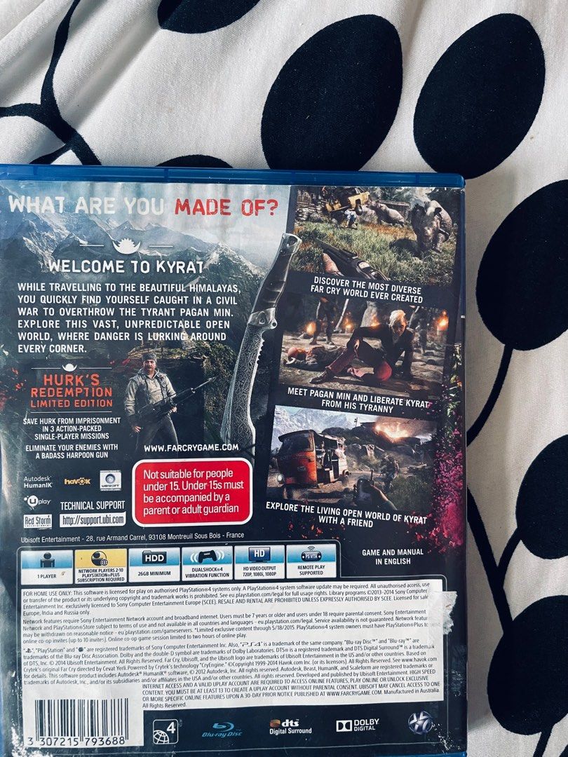 Far cry 4 ps4 cd limited edition, Video Gaming, Video Games ...