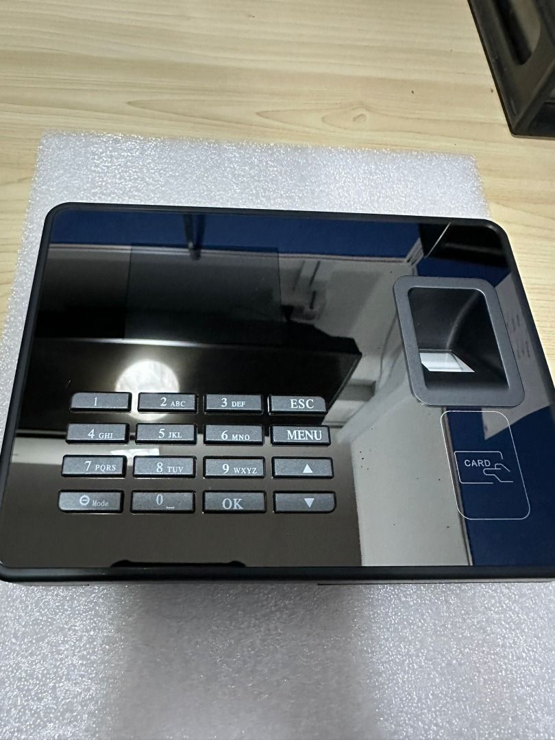 Finger print & Card access control system with attendance management ...