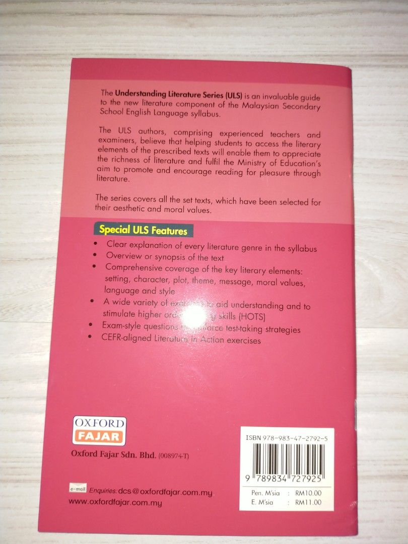 Form 2 English Poems Short Stories and Drama, Hobbies & Toys, Books ...