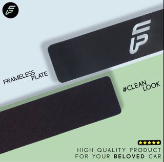 Frameless Car License Plate Holder, Car Accessories, Car Plates on ...