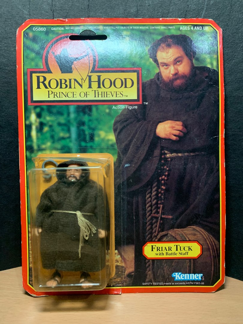 Friar Tuck Robin Hood Prince of Thieves Kenner vintage figure, Hobbies ...