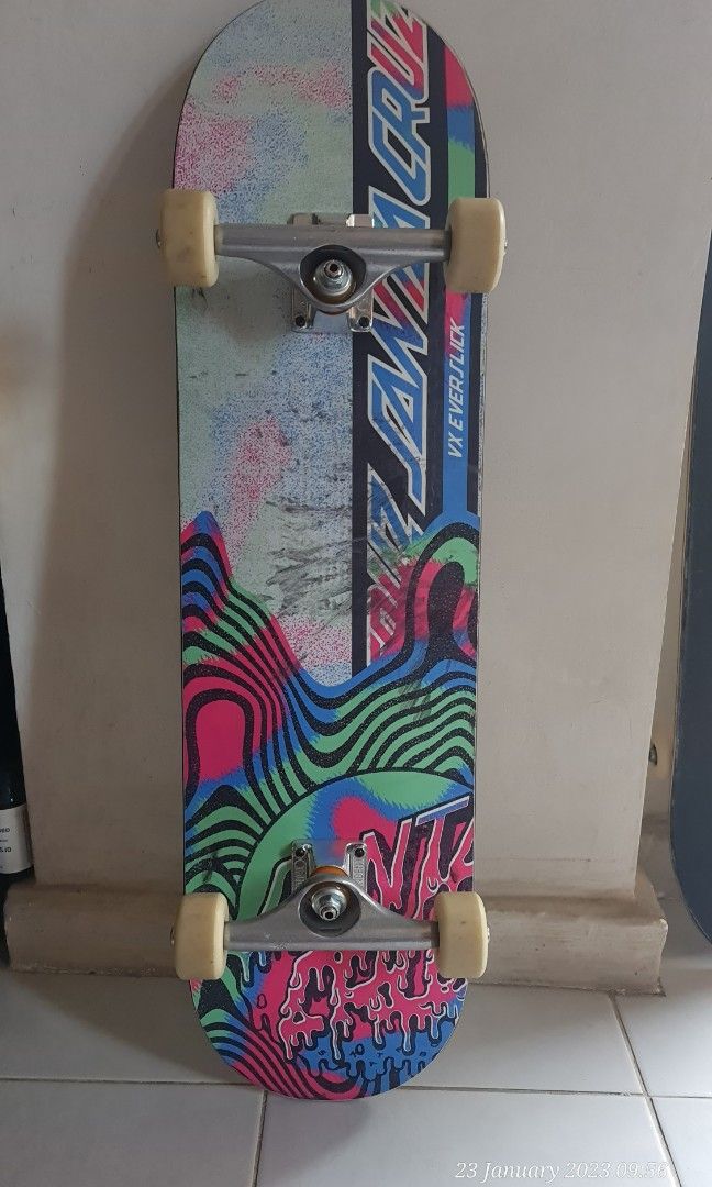 Santa Cruz VX Everslick Full Set-Up, Sports Equipment, Sports & Games ...
