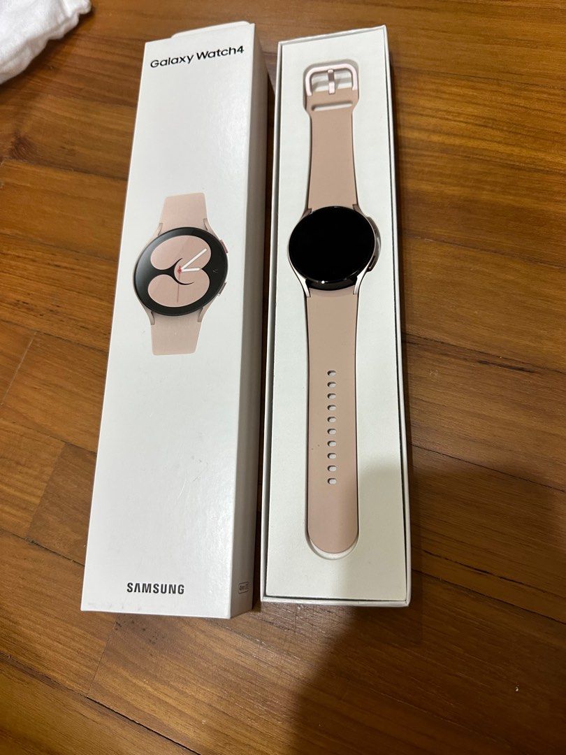 Galaxy Watch 4 (rose gold), Mobile Phones & Gadgets, Wearables & Smart ...