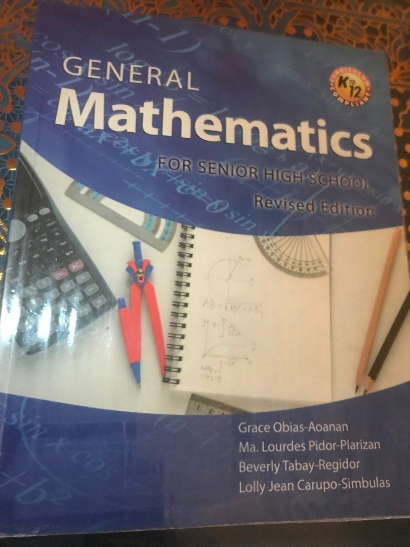 General Mathematics for Senior High School, Hobbies & Toys, Books ...