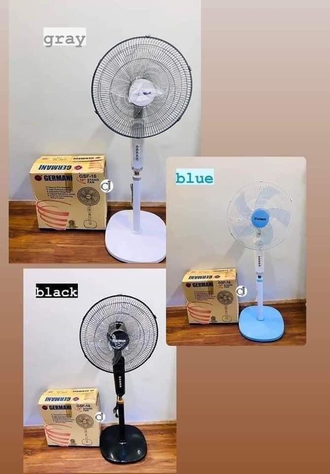 GERMANI 5BLADE ELECTRIC STAND FAN, Furniture & Home Living, Lighting ...