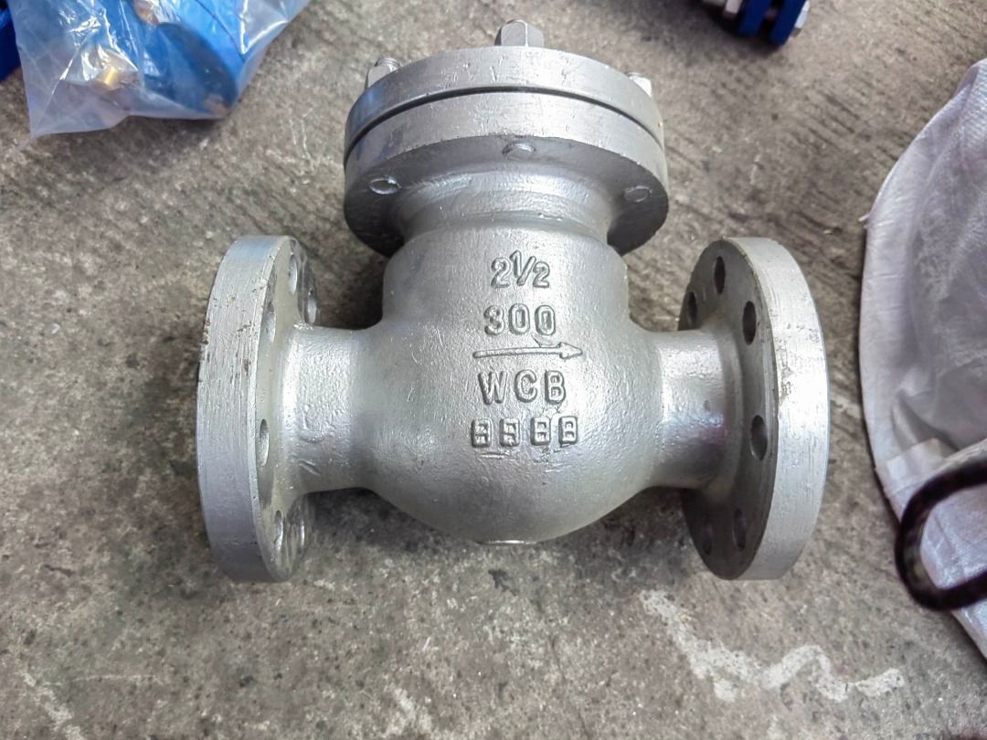 GI Check Valve Flange Type 2 1/2", Commercial & Industrial, Industrial ...