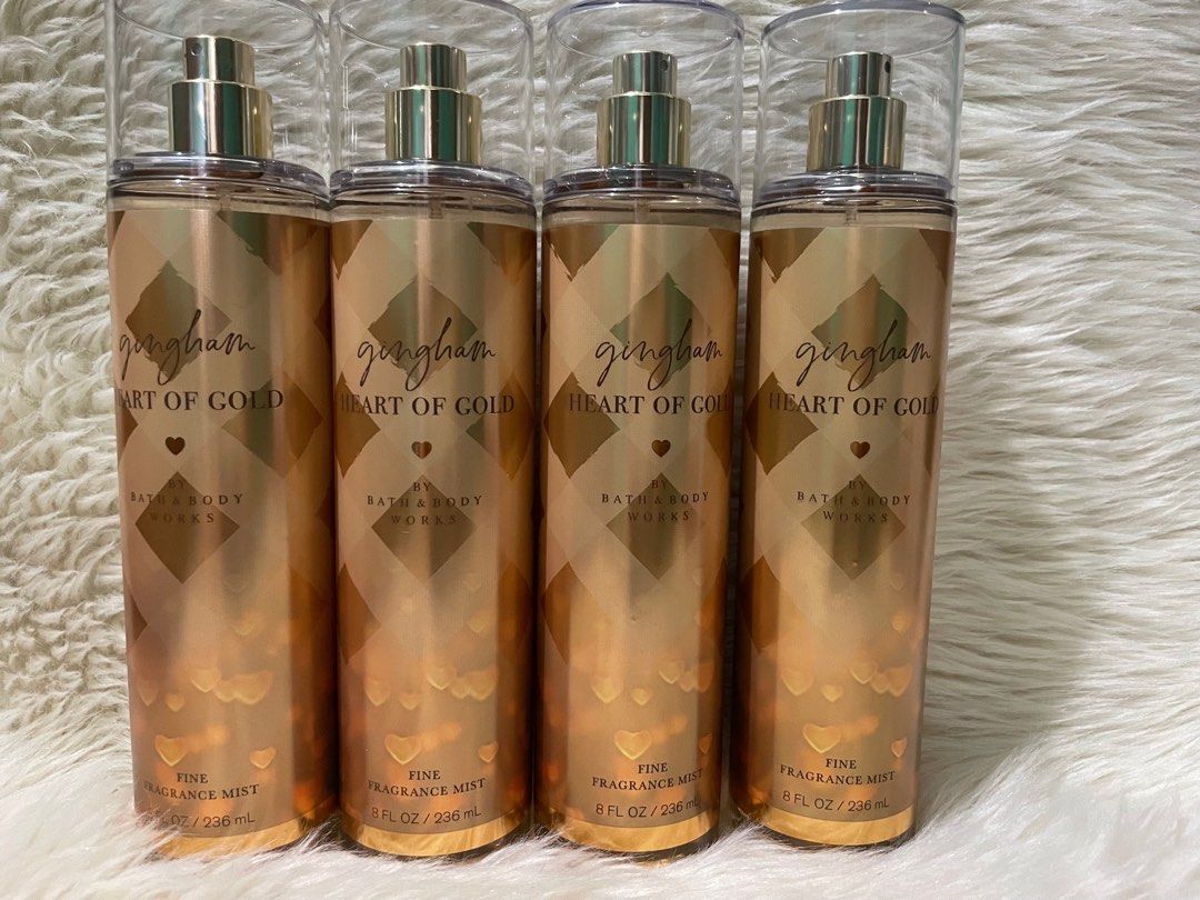 Gingham Heart of Gold, Bath & Body Works 236 ml, Beauty & Personal Care ...