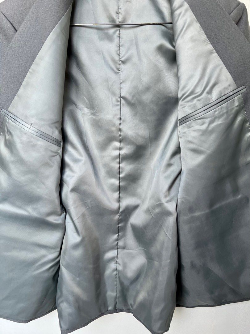 Gray tuxedo coat formal attire for men groom wedding entourage, Men's ...