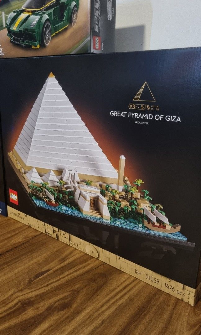 Great Pyramid of Giza (Lego Set), Hobbies & Toys, Toys & Games on Carousell