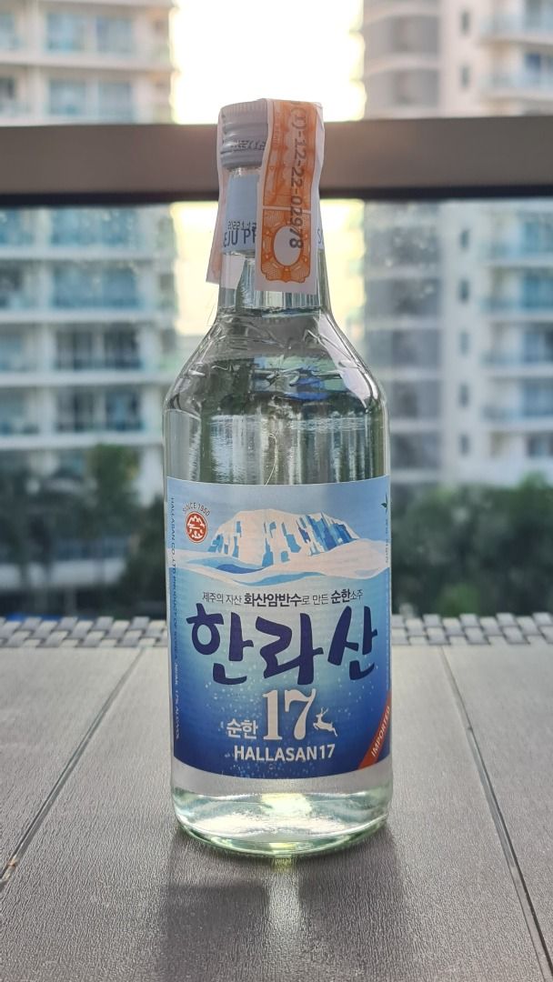 Hallasan Premium Soju 17%Alc, Food & Drinks, Beverages on Carousell