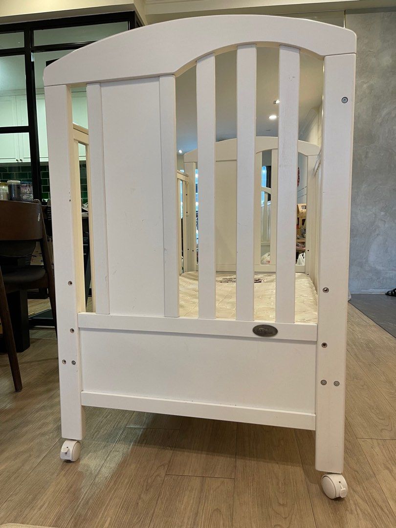 Happy Cot Convertible baby Cot, Babies & Kids, Baby Nursery & Kids ...