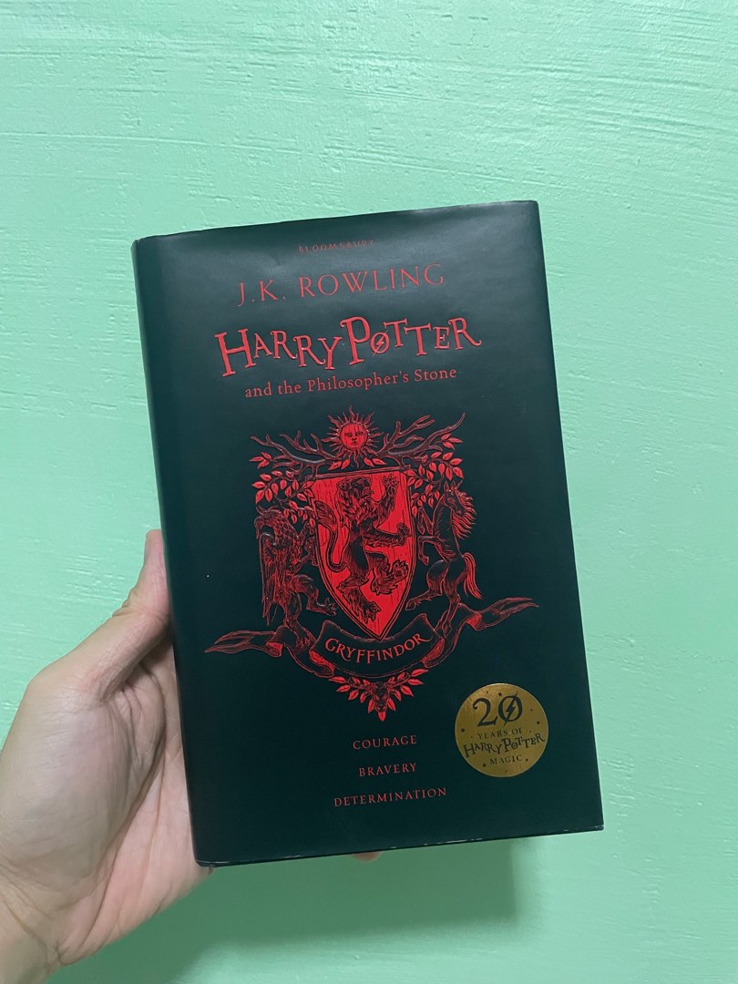 Harry Potter and The Philosopher’s Stone 20th anniversary book ...