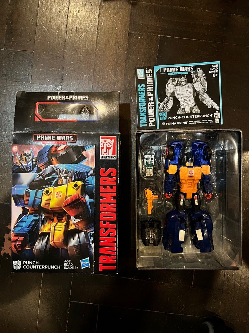 Hasbro Transformers Punch - Counterpunch (Power of the Primes), Hobbies ...