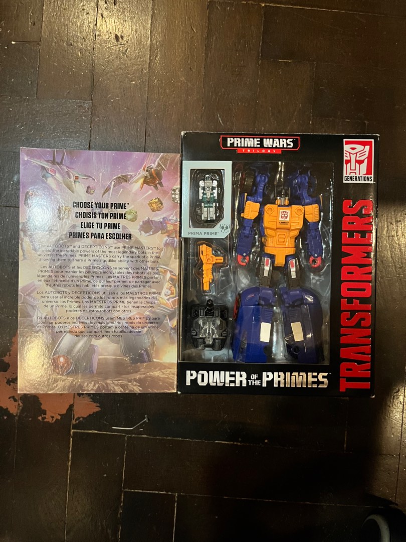 Hasbro Transformers Punch - Counterpunch (Power of the Primes), Hobbies ...
