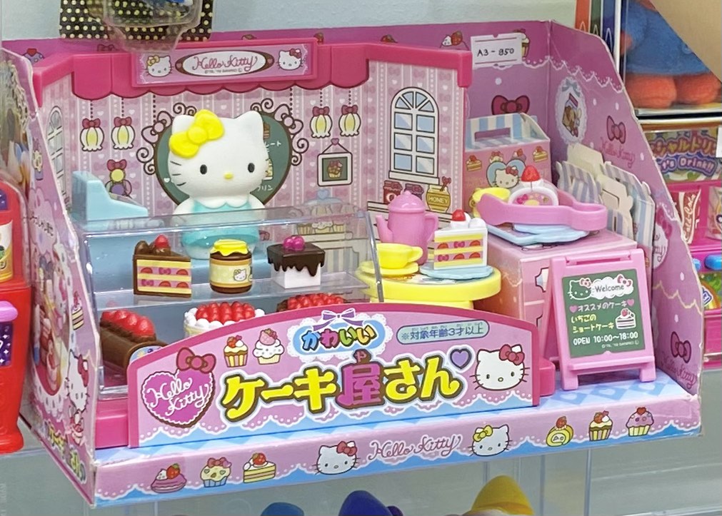Hello Kitty Cute Cake Shop Diorama, Hobbies & Toys, Toys & Games on ...