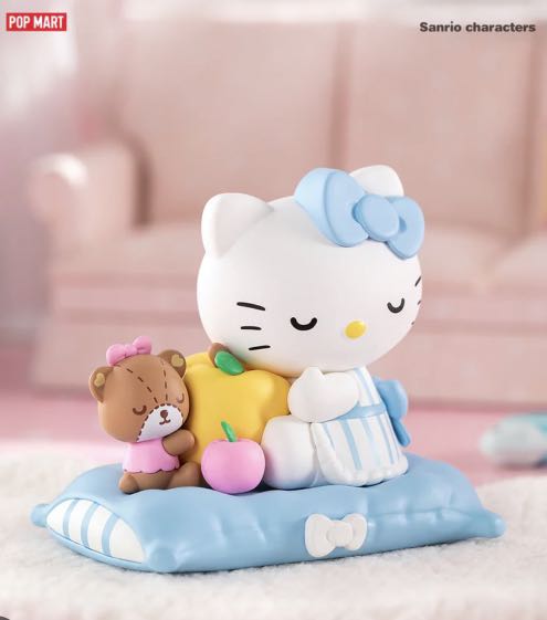 Hello Kitty Fall Asleep Popmart Sanrio, Hobbies & Toys, Toys & Games on ...