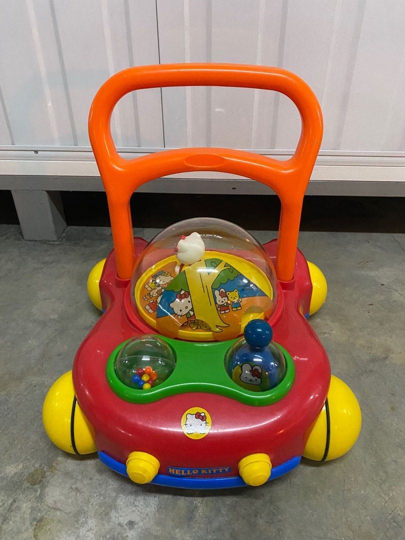 Hello kitty walker, Babies & Kids, Infant Playtime on Carousell