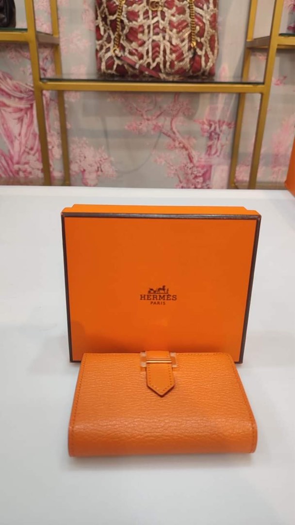 Hermes card holder, Women's Fashion, Bags & Wallets, Wallets & Card ...