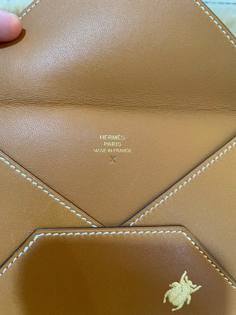 Hermes envelope, Luxury, Bags & Wallets on Carousell