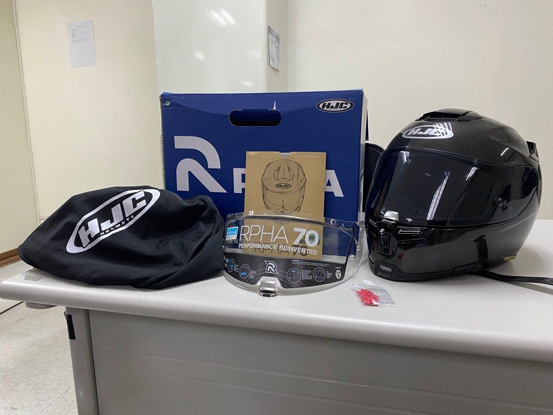 HJC RPHA 70 full carbon LARGE, Motorbikes, Motorbike Parts ...