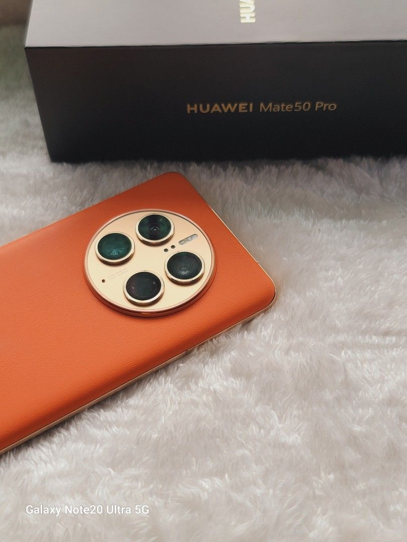 Huawei Mate 50 Pro Vegan Orange Edition Complete With Receipt 512gb ...