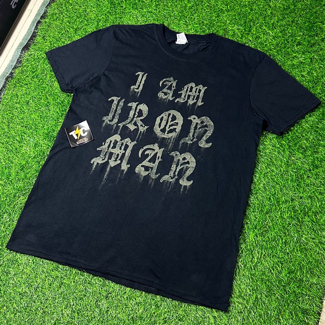 I Am Iron Man Black Sabbath The End Concert Mens Fashion Tops And Sets