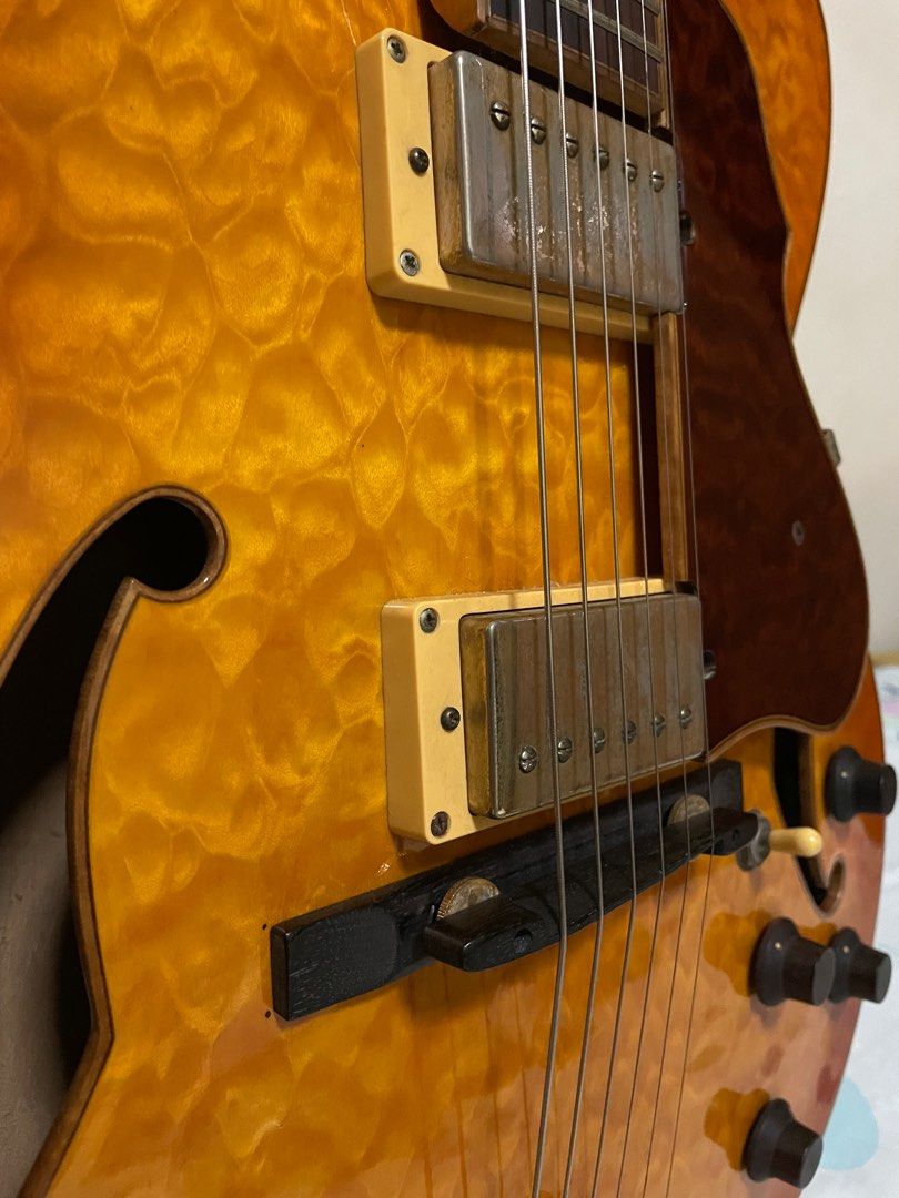 Ibanez artcore AF125 AF-125 hollow body jazz guitar custom shop, Hobbies & Toys, Music & Media ...