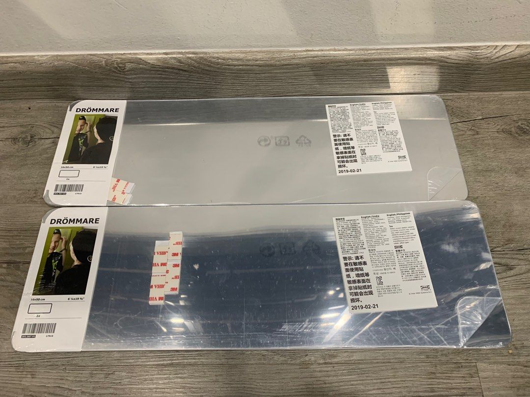 IKEA - DROMMARE Mirror ( 16 x 50 ) cm, Furniture & Home Living, Home ...