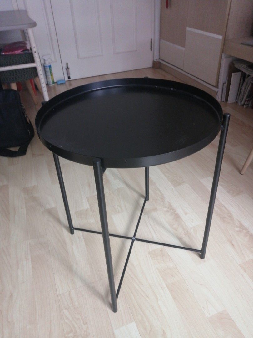 IKEA Metal Side Table, Furniture & Home Living, Furniture, Tables ...